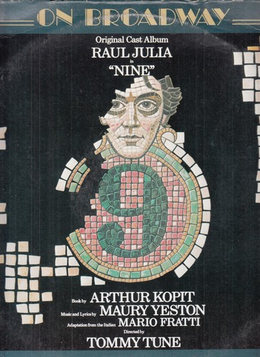 Rare-Nine - 1982-Raul Julia - Original Cast -[161]-Made In Australia Record LP | eBay