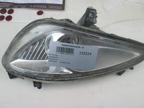 Mercedes-Benz W221 S-Klasse Nebelscheinwerfer Nebelleuchte links ...