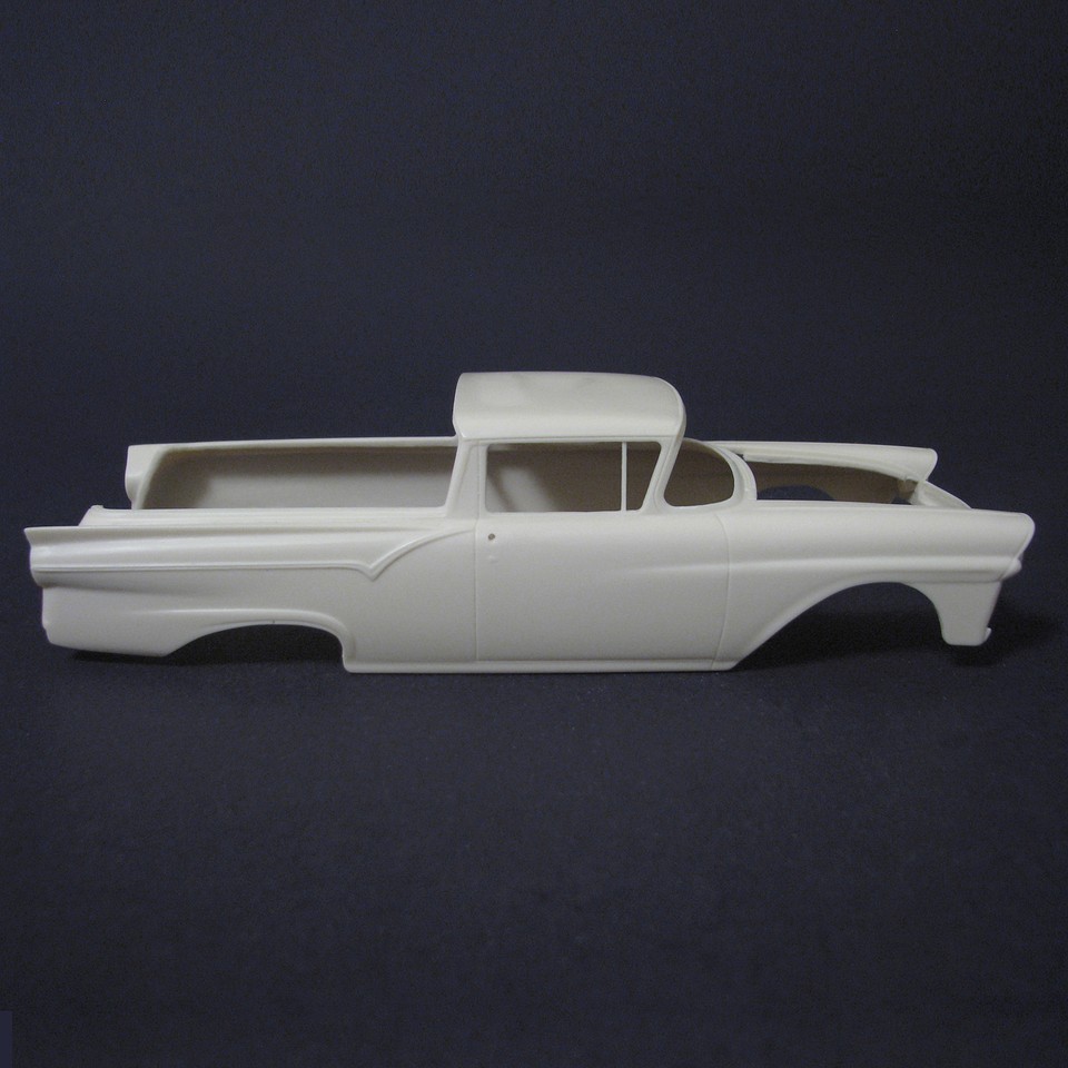 NB292 1:25 scale, Jimmy Flintstone 1957 Ford Ranchero custom 300 chrome ...