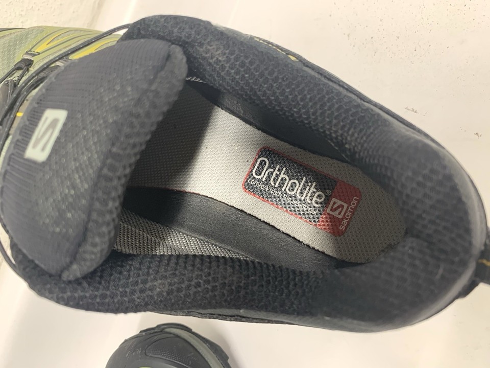 Salomon X Ultra US 11 Hiking Trail Running Contragrip Green Black Men’s ...