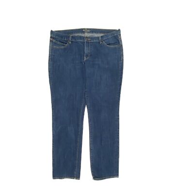 Old Navy The Diva Straight Leg Women's size 14 Dark Wash Blue Denim ...