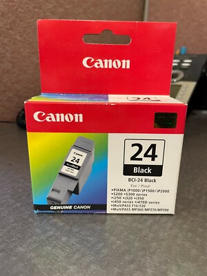 Canon ink cartridge 24 black for Pixma series, S200/S300 series, i250 ...