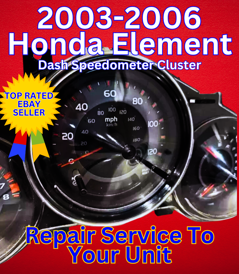 2003-2006 Honda Element Speedometer Gauge Cluster Repair Service to ...