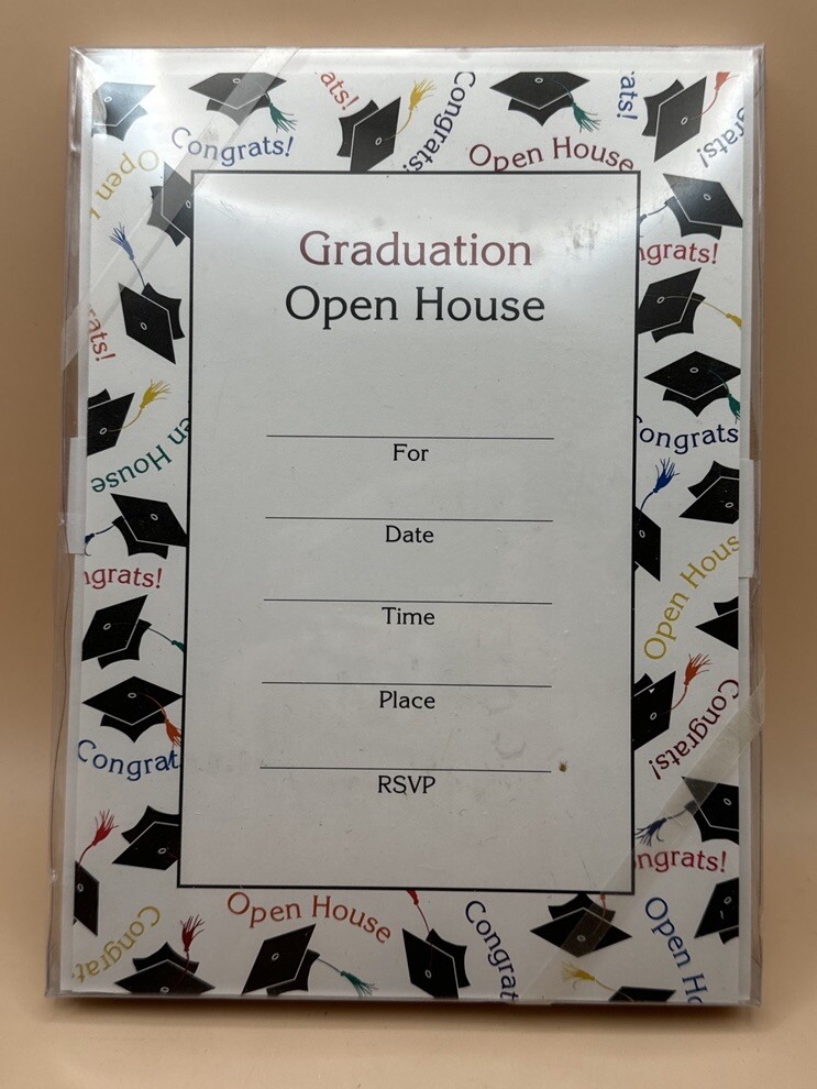 Graduation Invitation Open House Ideas