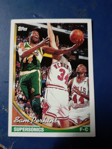 1994 Topps sam perkins Seattle Supersonics #336 | eBay