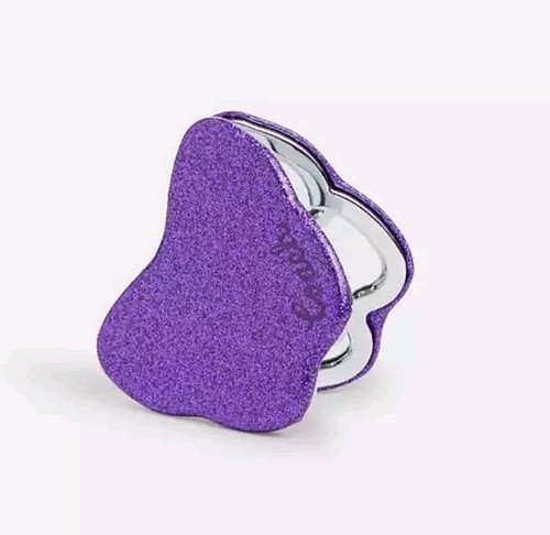 Coach Glitter Butterfly Compact Makeup Mirror Silver/Jasmine 🦋 | eBay