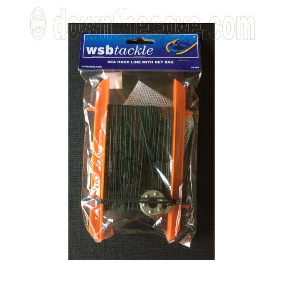 Sea Hand Line, Handline for Crabbing - Crab Fishing Net Bag & Line ...