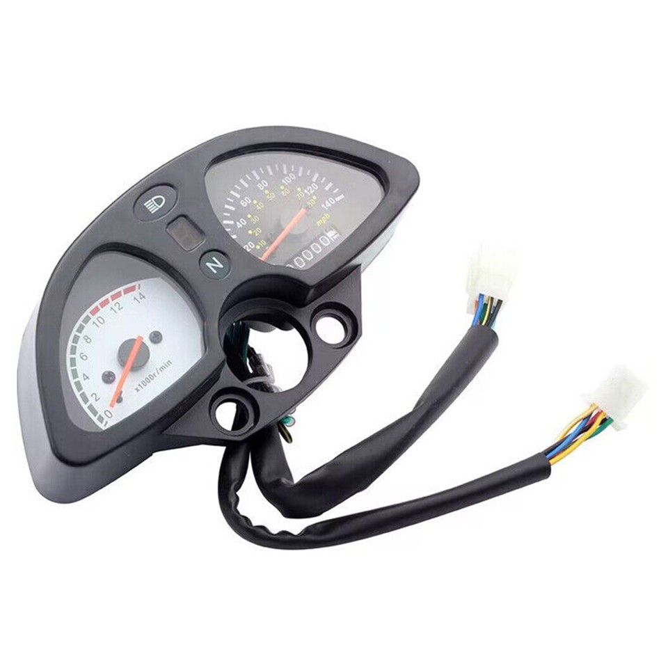 12V Motorcycle Digital Odometer Speedometer Tachometer Gauge Universal ...