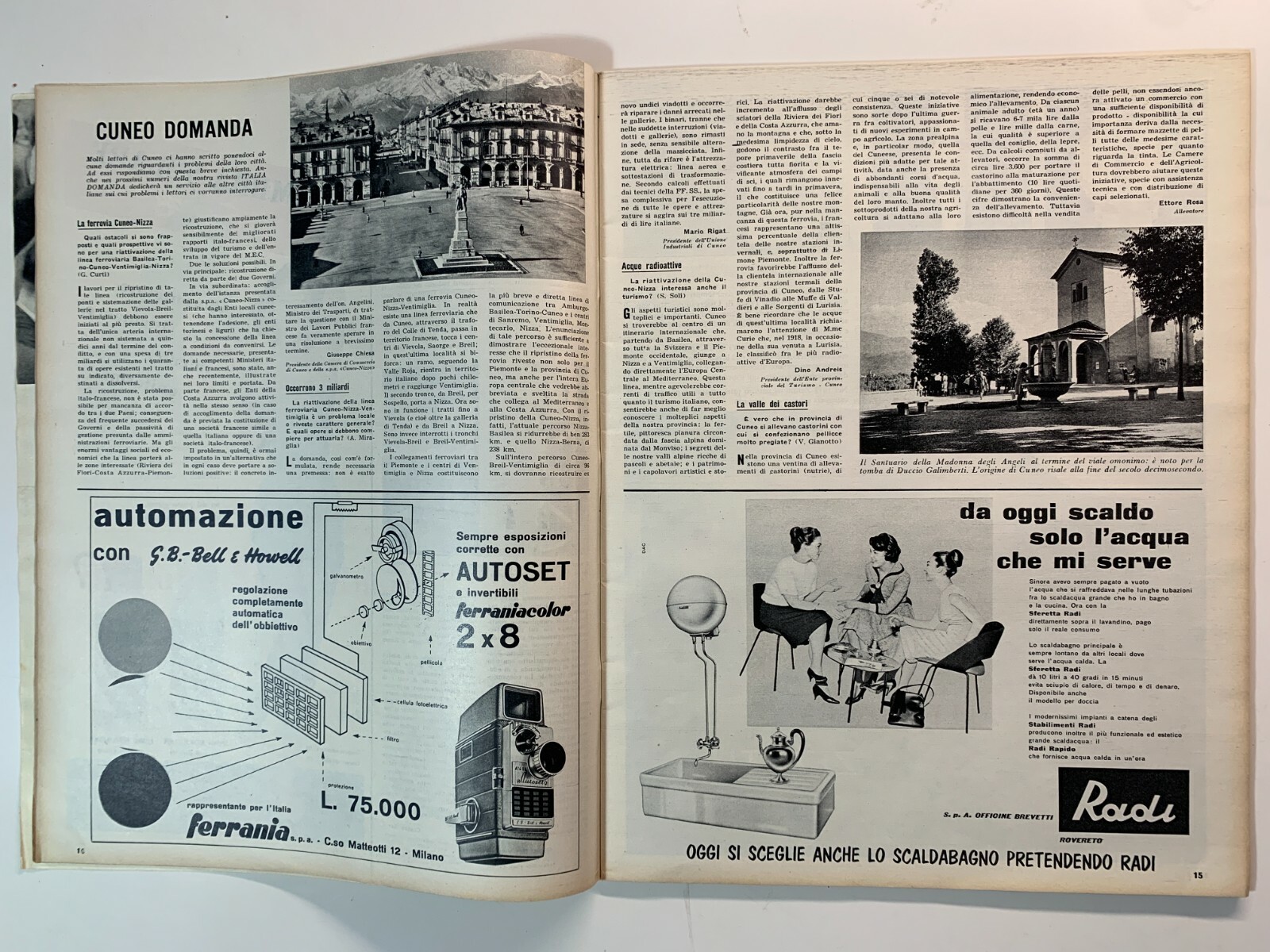 Vintage Italian Magazine - Epoca 14 Giugno 1959 | eBay