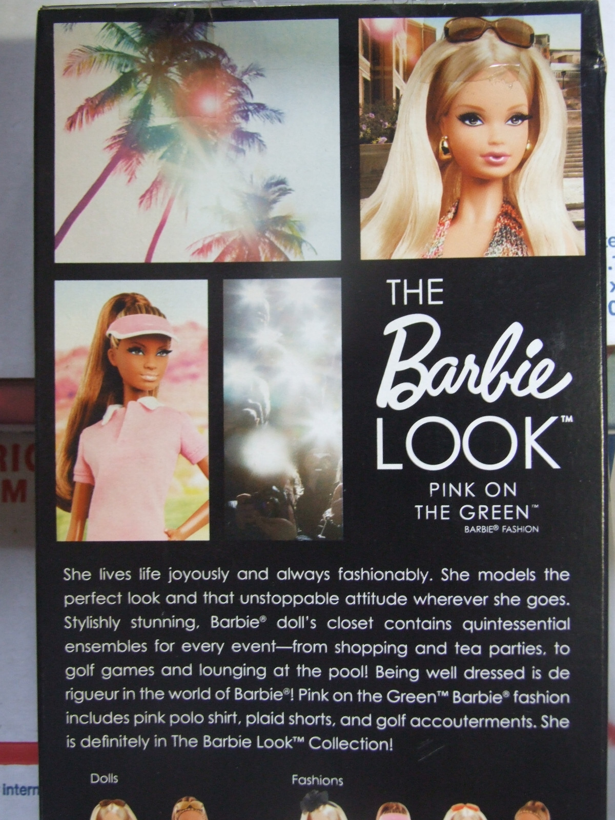 Mattel - X9191 Barbie Collector The LOOK Collection Pink on Green for ...