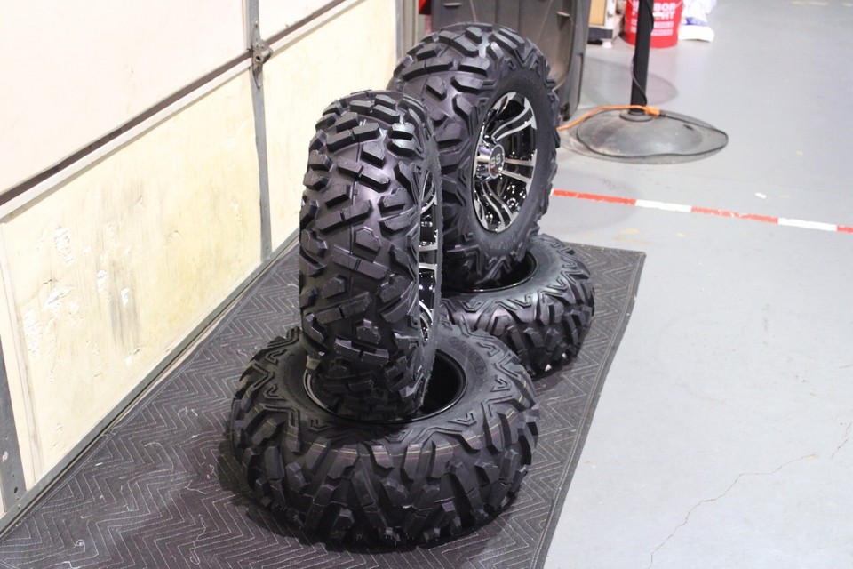 Polaris Ranger 570 25" Quadking ATV Tire & Raptor Wheel Kit POL3CA ...