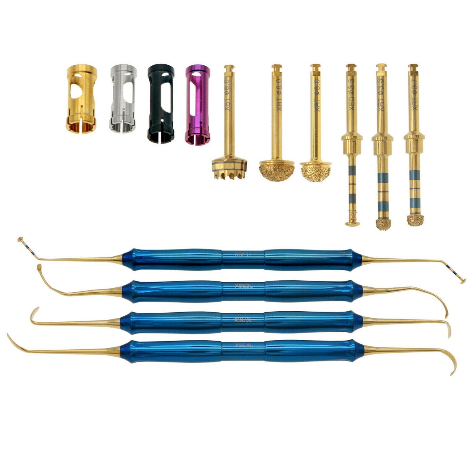 Dental Sinus Grafting Dask Drill and Stoppers Set Lateral Approach ...