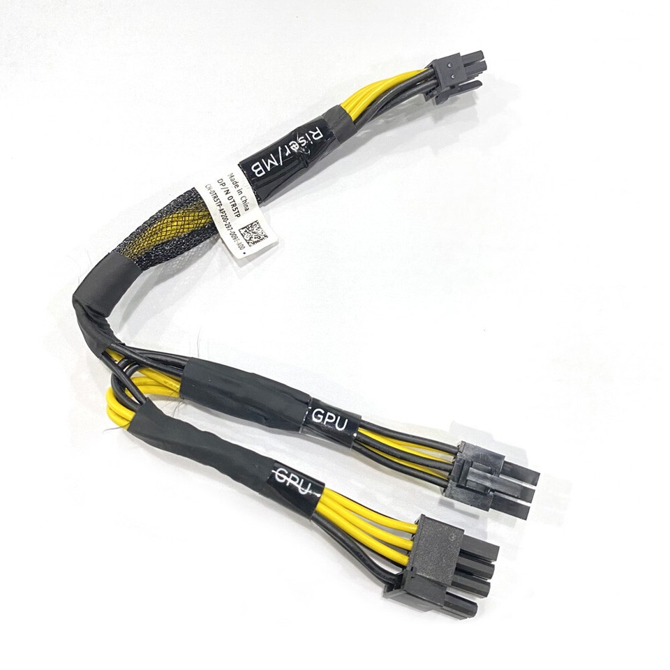Brand New Dell 0TR5TP R740 R740xd R640 Power Cable Riser to GPU 8pin to ...