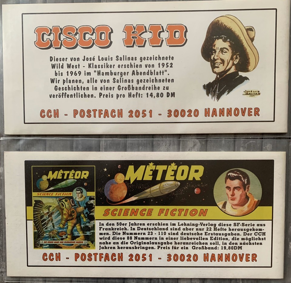 Kinowa 7. Serie Piccolos Nr. 14 und 15 Neuwertig CCH kein Lehning | eBay