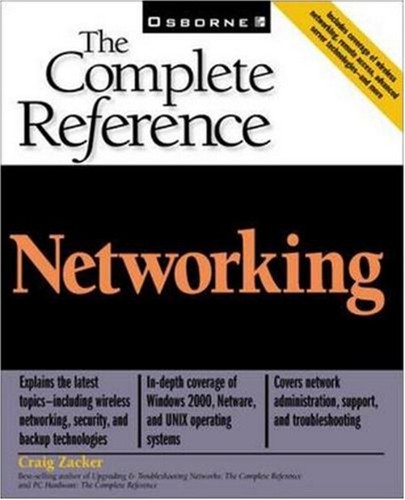 Networking : The Complete Reference Paperback Craig Zacker 9780072192773| eBay