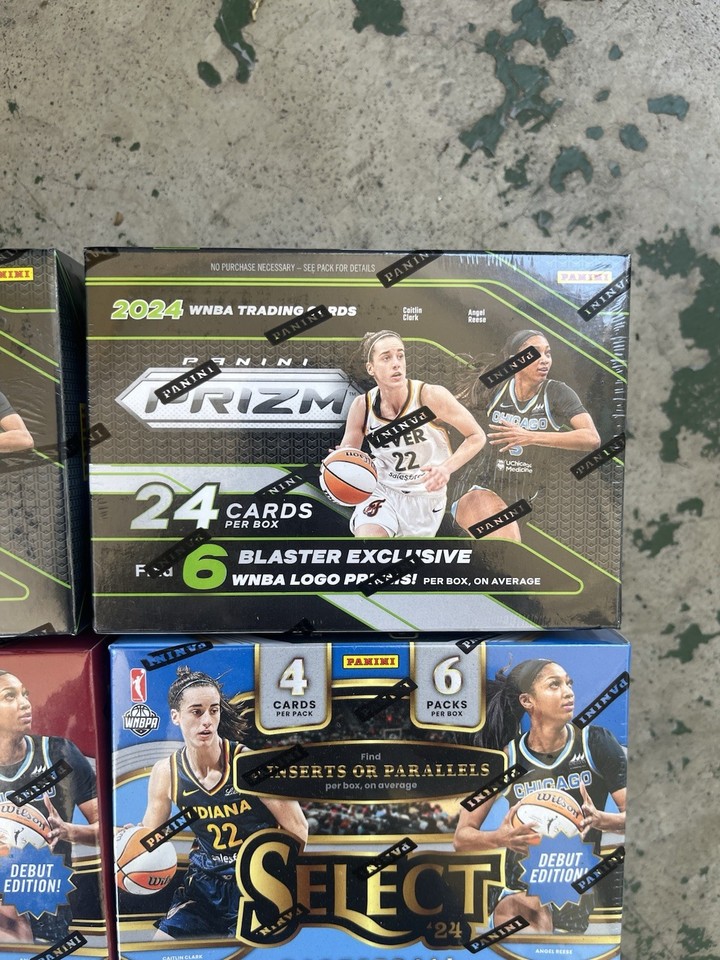 2024 WNBA Prizm LOGO Blaster Box DICKS Lot 5 Blasters Select Prizm ...