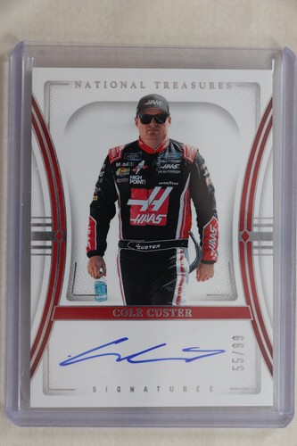 Cole Custer - 2024 NASCAR Panini National Treasures Racing Autograph ...