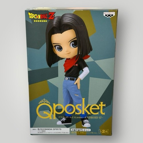 DBZ Q Posket Dragon Ball Z Andoroid 17 Type A Figure Bandai | eBay
