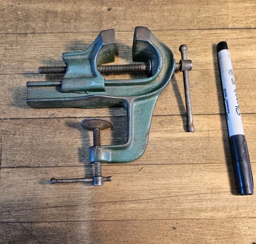 Vintage Jewelers Bench Vise Tool 1-1/2" JAWS Silversmith Forged Anvil ...