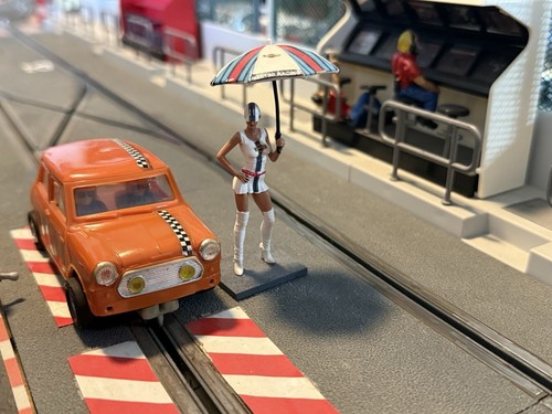 Scalextric Exinmex Mini Naranja + Scalextric Exinmex Porsche 911 EXIN ...