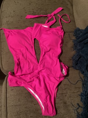 Live Life on the Beach Pink Monokini | eBay