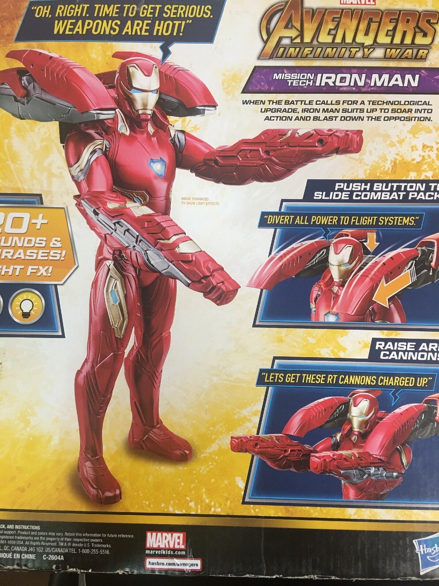 Iron Man Flying Straight Up