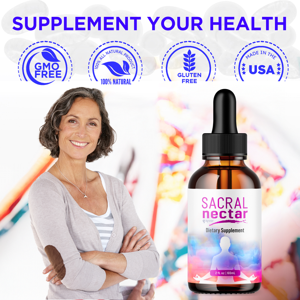 Sacral Nectar Drops for Women Advanced Formula Balance Support Vitamin ...