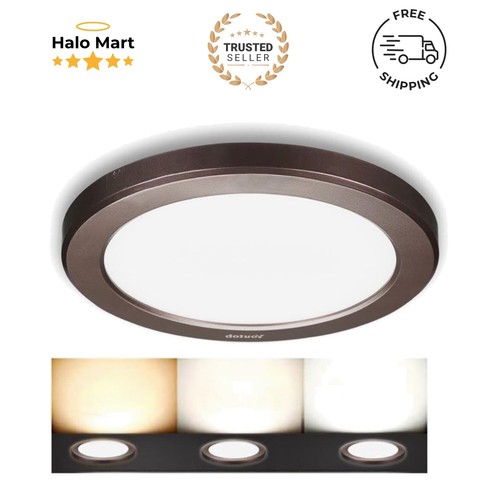 Adjustable Color Temperature LED Flush Mount Ceiling Light - 1500 ...