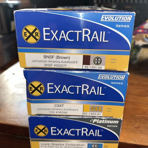 ExactRail X’3 - TLDX 5469, CSXT 360086, BNSF 650277 | eBay