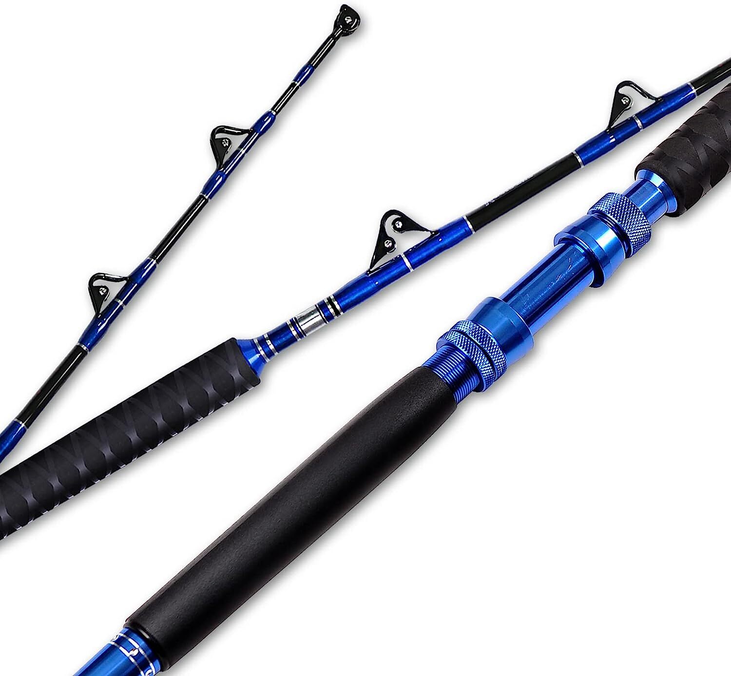 Straight/Bent Butt Trolling Rod Roller Big Game Saltwater Offshore ...
