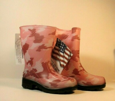 Servus by Honeywell Rain Boots Girls Size 9 Pink Camo NWT | eBay