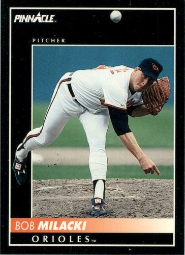 1992 Pinnacle Bob Milacki Baltimore Orioles #339 Baseball Card | eBay