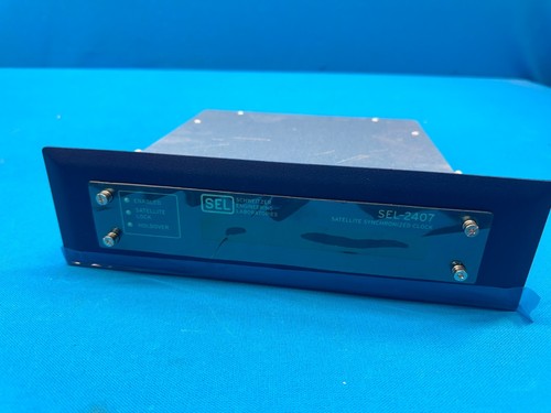Schweitzer Engineering SEL-2407 Satellite Synchronized Clock 240700033 ...