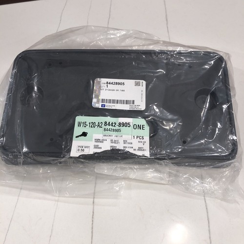 GM 84428905 OEM New Genuine Front License plate Bracket | eBay
