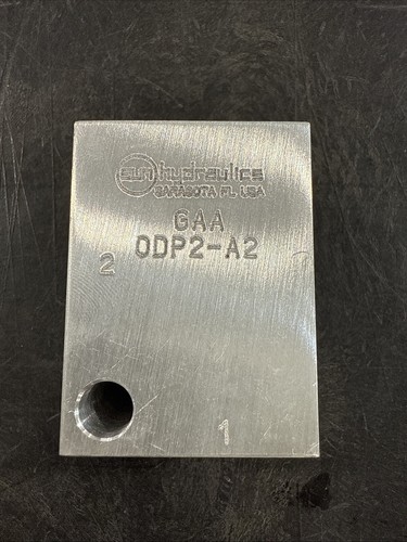 Sun Hydraulics GAA ODP2-A2 Manifold Line Mount Body *NOB* | eBay