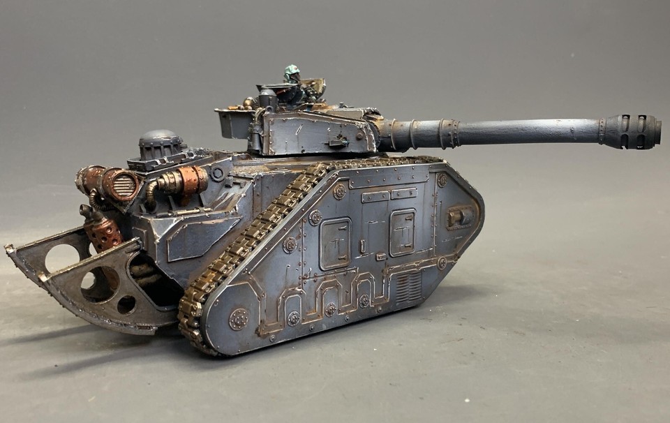 Death Korps of Krieg Mars Alpha Pattern Leman Russ Demolisher Warhammer ...