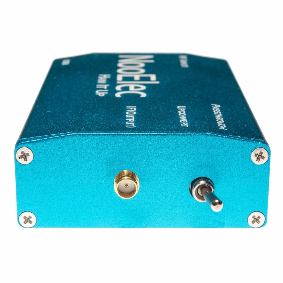 Ham It Up RF Upconverter v1.3: Extruded Aluminum Enclosure, Blue; RTL ...