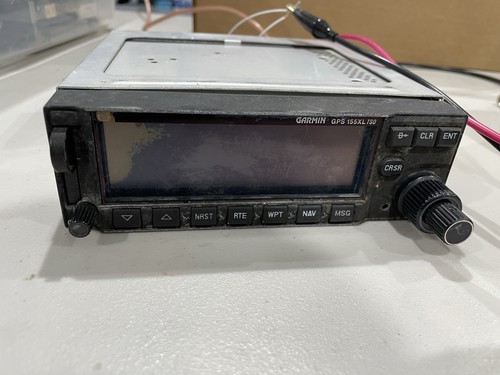 Garmin GPS 155XL P/N 011-00142-00 w/rack and backplate | eBay