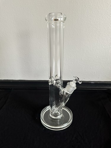 15” Hookah Water Pipe Straight 9mm Thick Wall Heavy Glass Bong | eBay