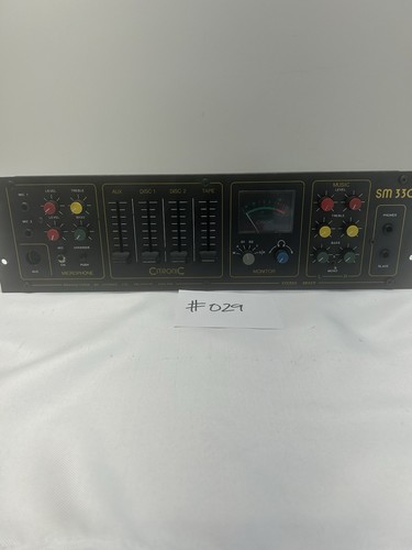Citronic SM-330 Vintage DJ Mixer Tested, Good Working Vintage Condition ...
