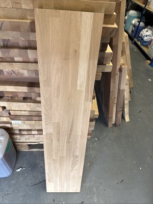 Solid Oak Kitchen Worktop Off Cut 40mm thick 1206mm X 260mm A26-8 | eBay UK