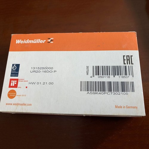 One New For Weidmuller UR20-16DO-P 1315250000 In Box Free Shipping | eBay