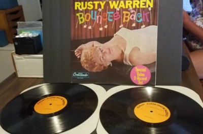 Rusty Warren - BOUNCES BACK & SIN-SATIONAL 1974 LP ORIGINAL EXCELLENT ...