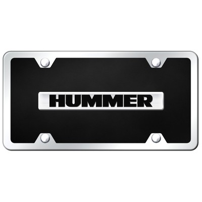 Hummer Name Acrylic License Plate Kit | eBay
