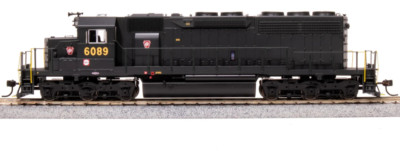 BROADWAY LIMITED 9043 HO EMD SD40 PRR 6100 DGLE NO-SOUND DC / DCC-READY ...