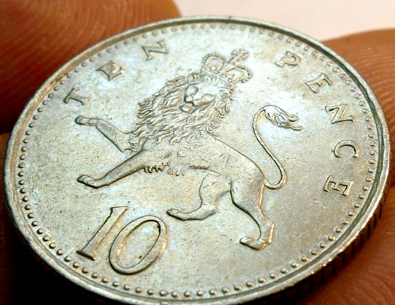 Ten Pence Coin Elizabeth II 1992 GREAT BRITAIN 10 TEN PENCE UK Lion | eBay