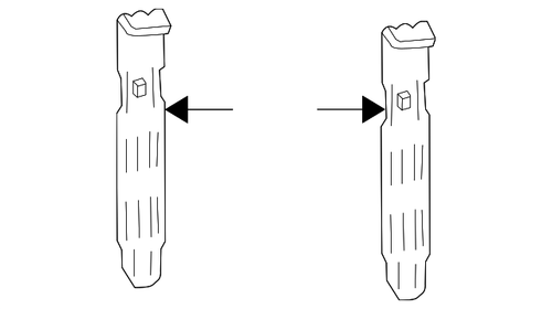 OEM NEW 2997-2004 Ford F150 Heritage SOHC Headlamp Assembly Clip 3L3Z ...