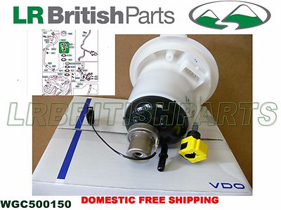 LAND ROVER FUEL SENDER RANGE ROVER 4.4 2006 - 2009 VDO NEW WGC500150 | eBay