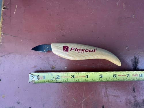 Flexcut USA curved wood carving knife spoon whittling NR | eBay