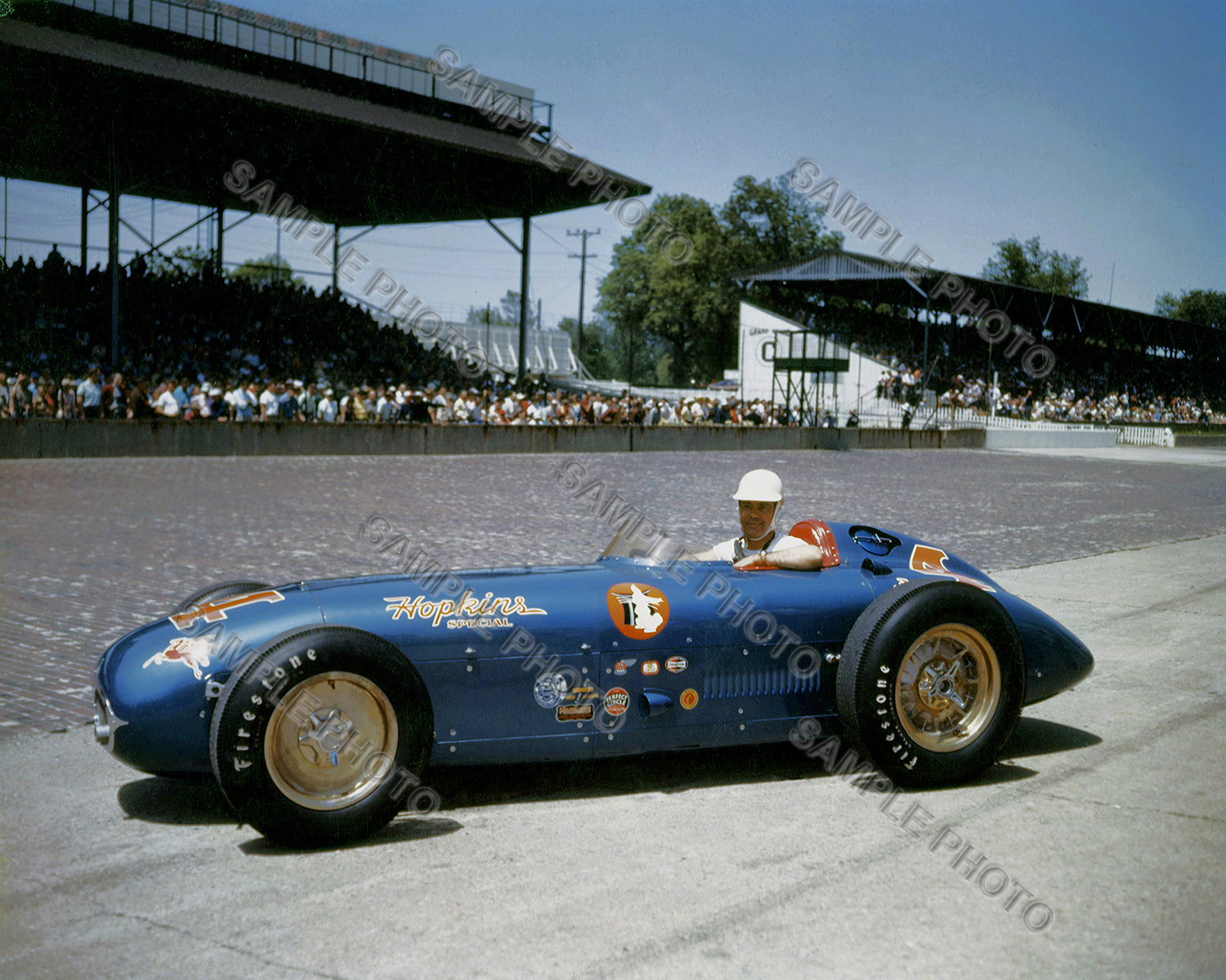 BILL VUKOVICH 1955 INDY 500 AUTO RACING 8X10 PHOTO #2 | eBay